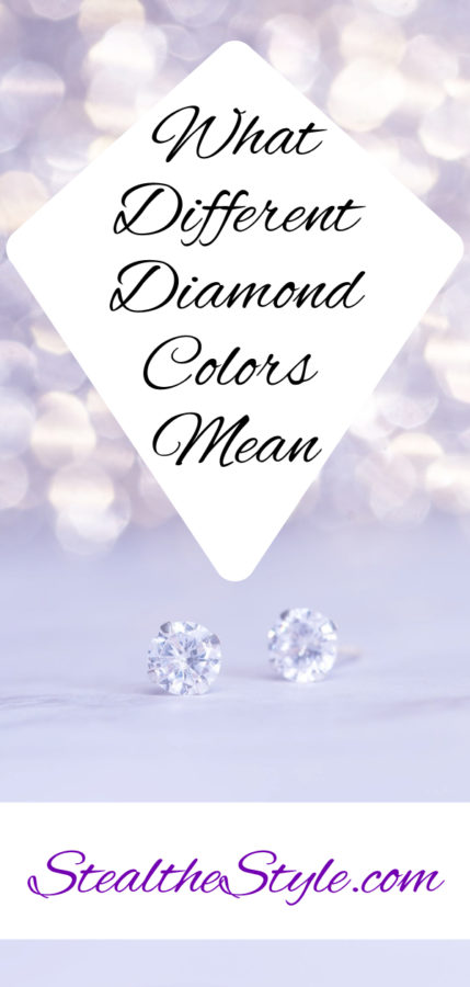 What Different Diamond Colors Mean: A Breakdown | Steal The Style
